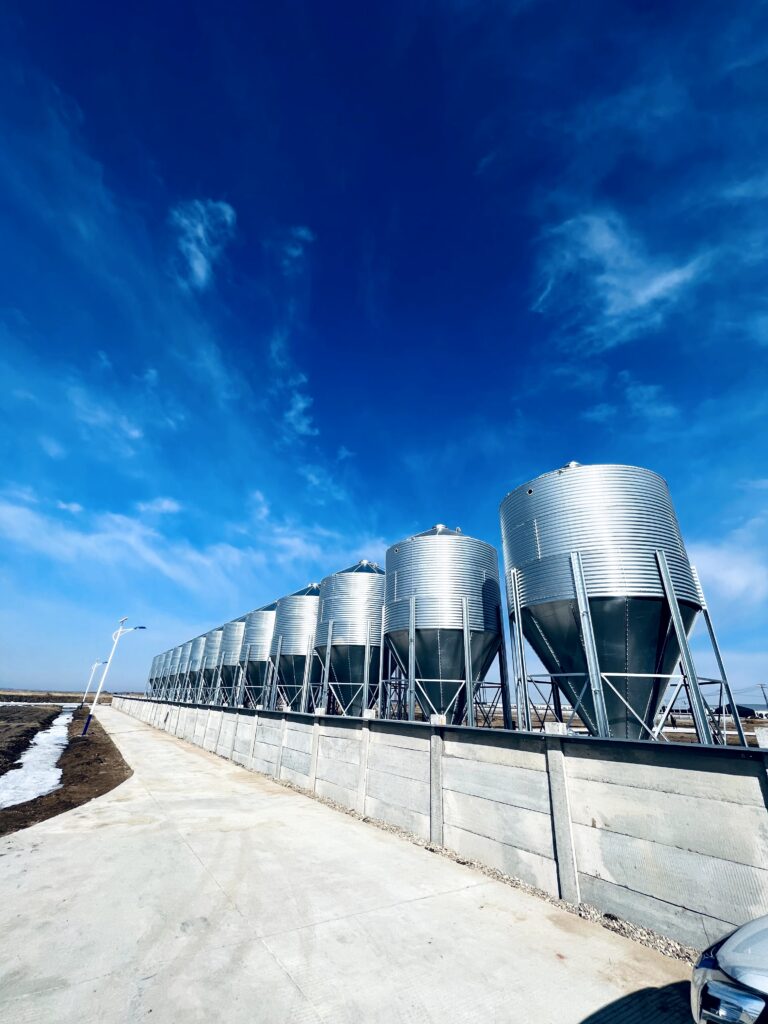 Farm feed storage warehouse pig and chicken feed storage tower - Zeus